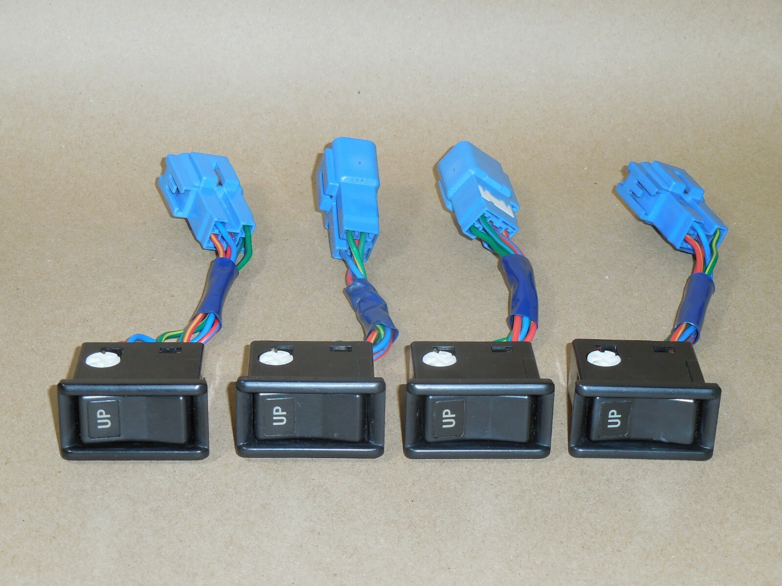 92-95 Toyota 4Runner Rear Tailgate Window Up & Down Switch 181454 (Blue ...