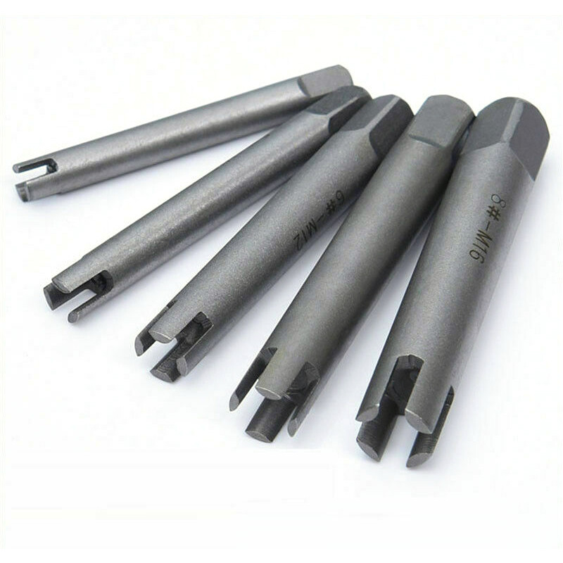 10x Broken Tap Extractor Removal Tool Screw Tap Bolt Remover M4-M22 3/4 ...