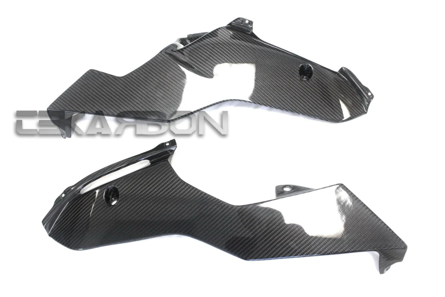 2017 - 2020 Yamaha YZF R6 Carbon Fiber Lower Side Fairings | eBay