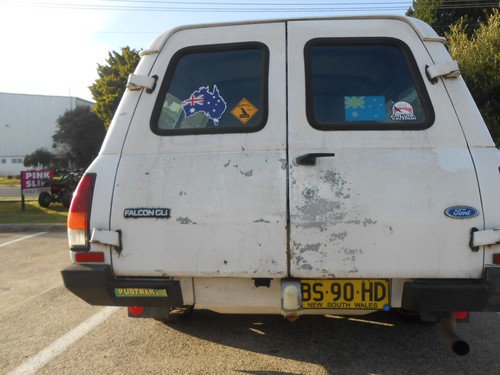 1995 Ford XG Panel Van RH Barn Door Glass S/N# V6467 BH3081 | eBay ...