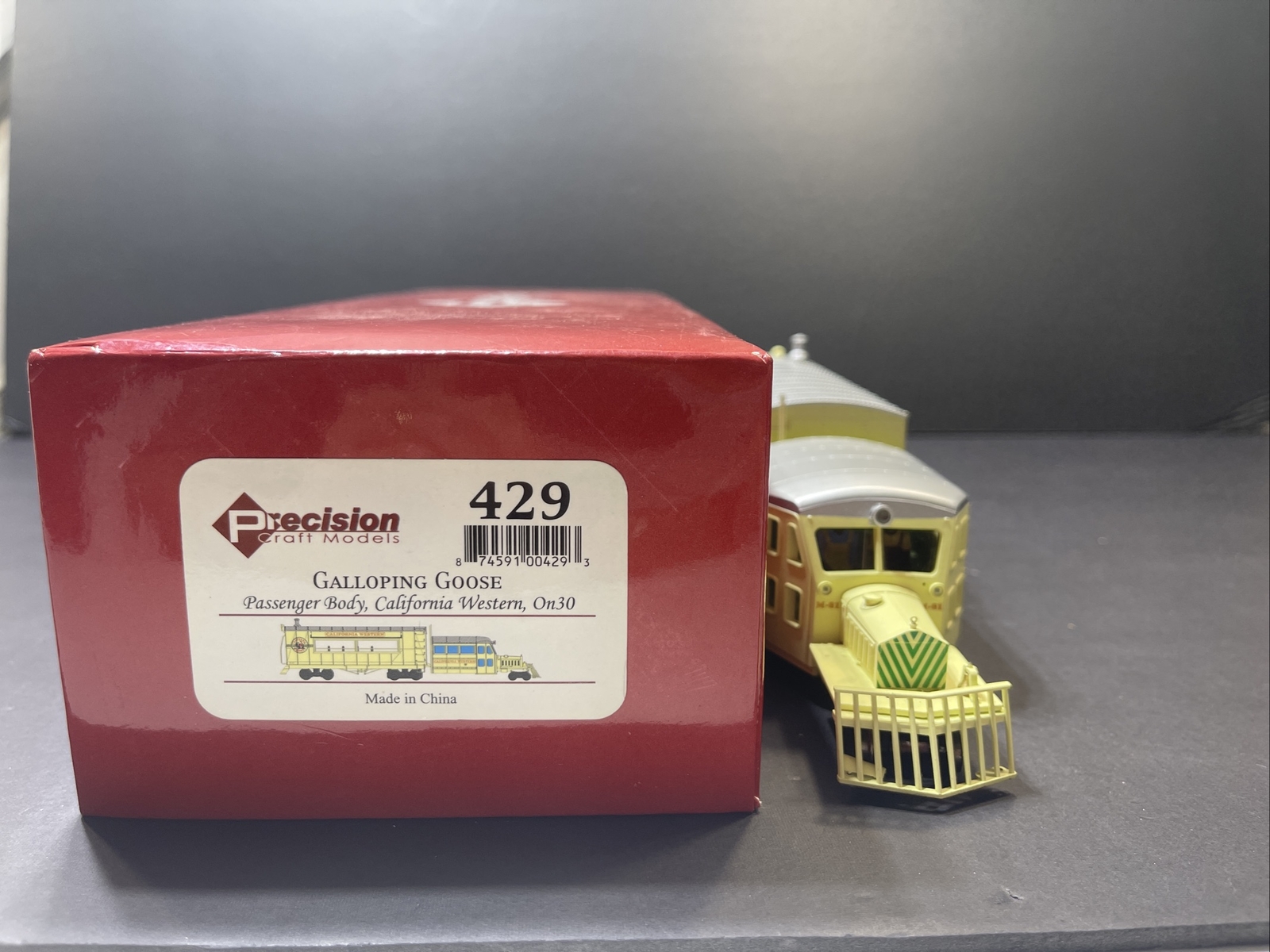 ON30 PRECISION CRAFT MODELS #429 GALLOPING GOOSE W/ SOUND DCC ...