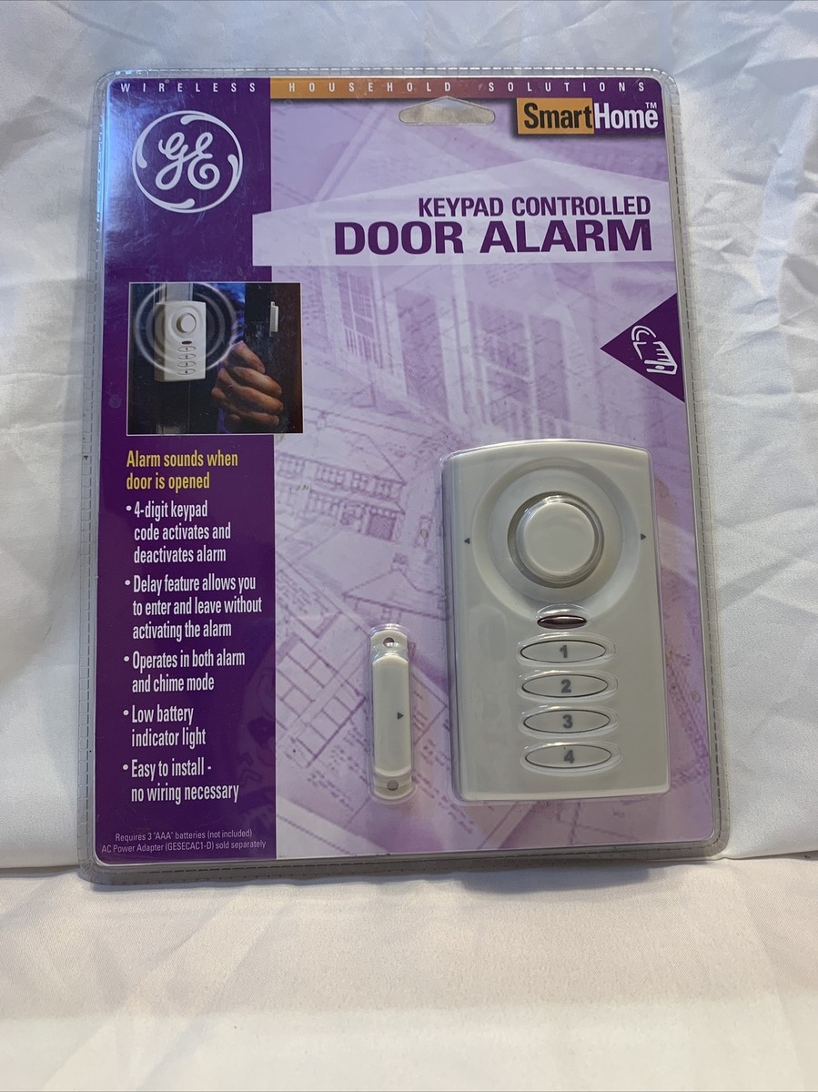 Wireless Door Alarm With Programmable Keypad