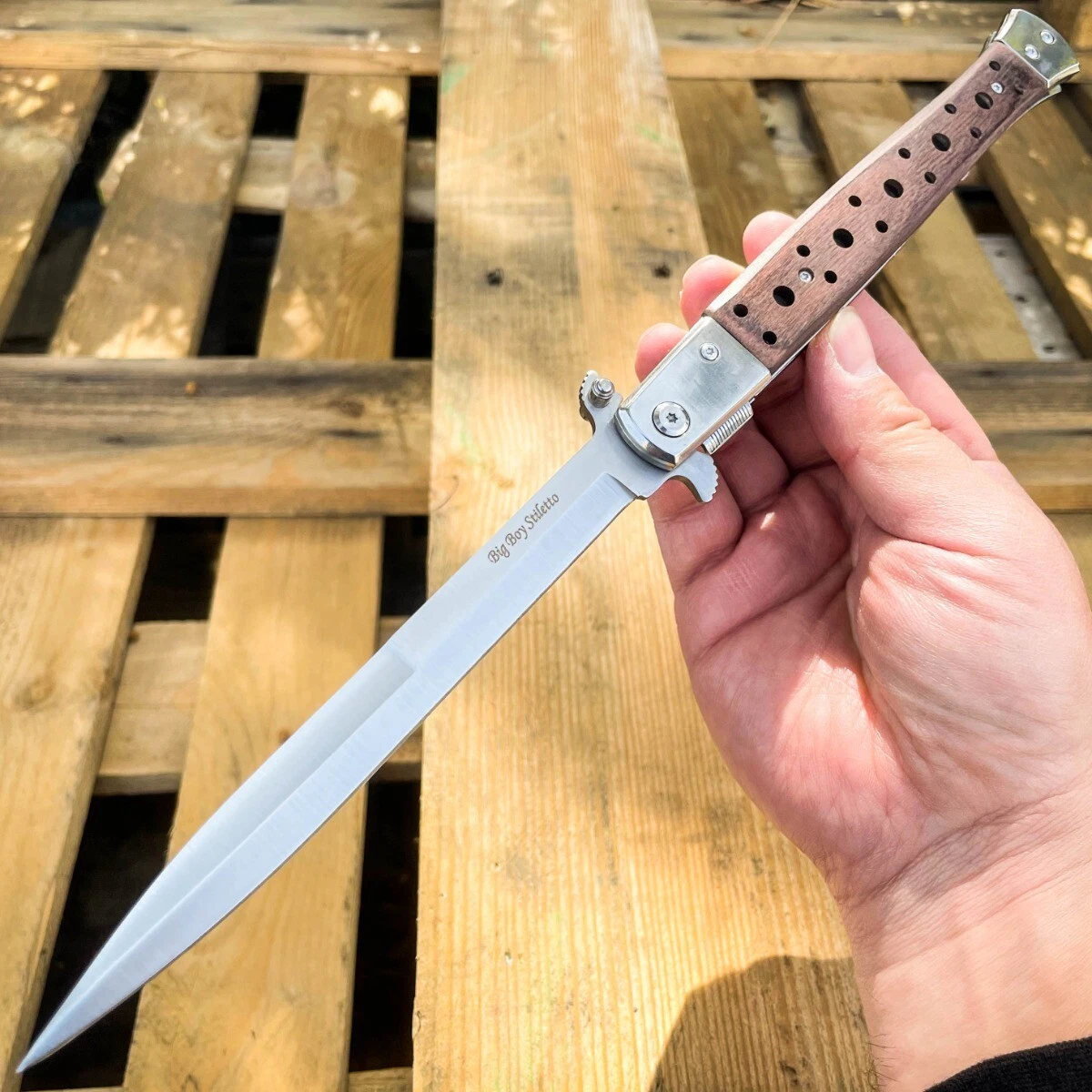 Spring Assisted Knives Stiletto
