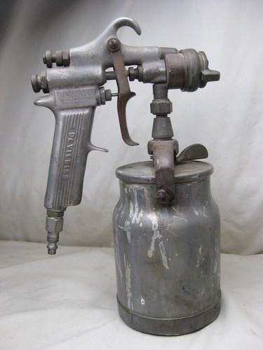 not tested DEVILBISS TYPE MBC paint sprayer spray gun w/ NO. 30 nozzle ...