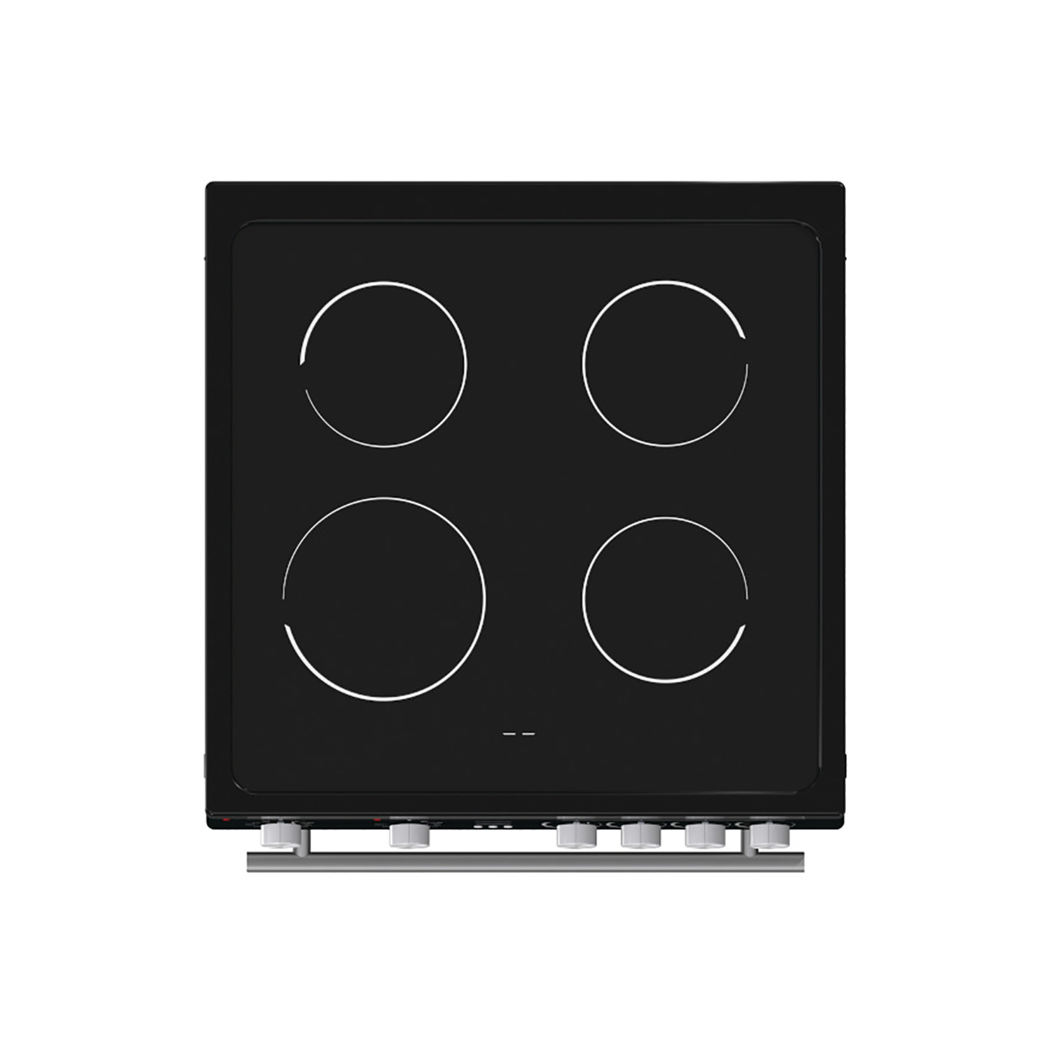 Hisense HDE3211BWUK 68L/31L Freestanding Double Oven Electric Cooker ...