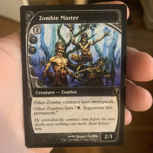 Zombie Master (Future Sight) Mystery Booster 2 MTG | eBay