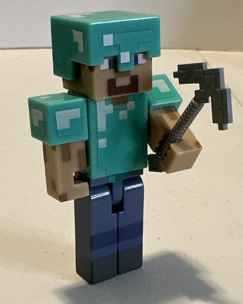 Minecraft Diamond Armor Steve Toy