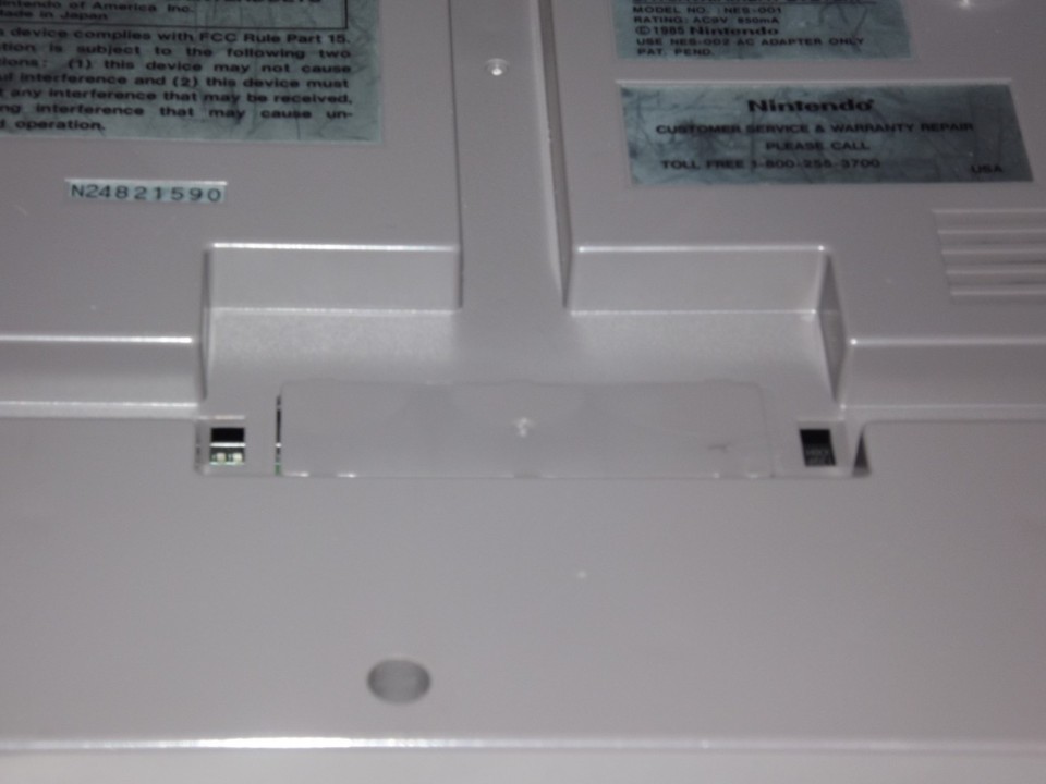 Original Nintendo NES System Console, hook ups, New AV to HD Converter ...