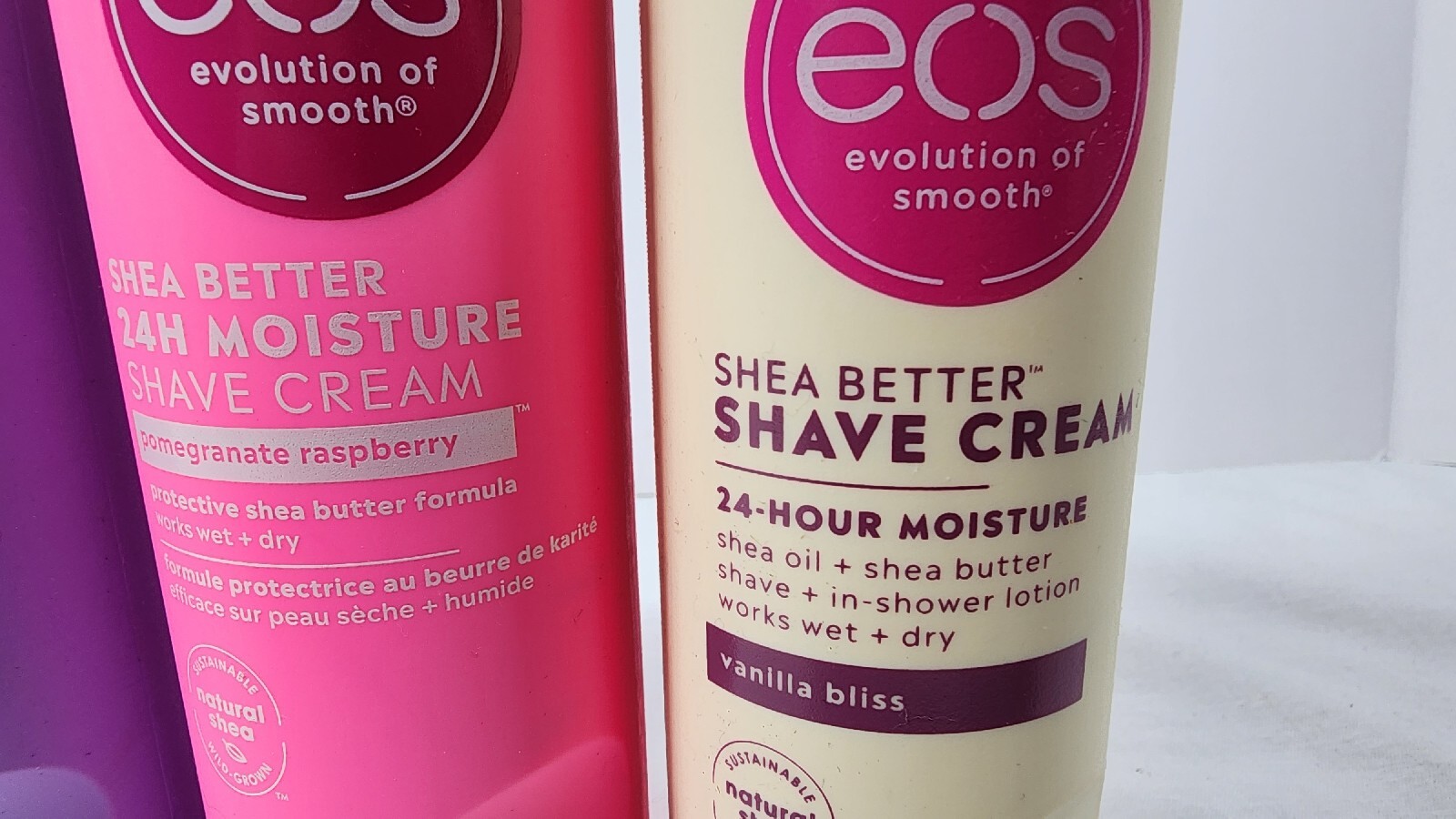 3 Pack Eos Shea Butter Shaving Cream Vanilla Bliss, Lavender ...