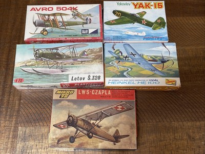Vintage WW2 WW1 Model Plane Aircraft Airplane Models Kits 1/72 Lot 5 | eBay