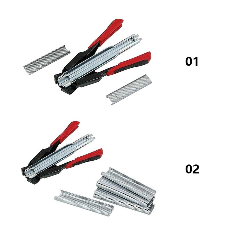 Type M Nail Ring Plier Kit Poultry Bird Cage Fasten Hog Wire Clamp ...