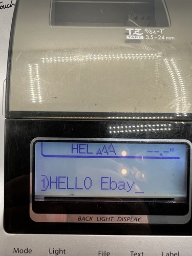 Brother P-Touch PT-2700 Thermal Printer Tested Working Battery Operated ...