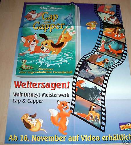 Filmposter A1 Cap und Capper Walt Disney Neu Filmplakat | eBay.de