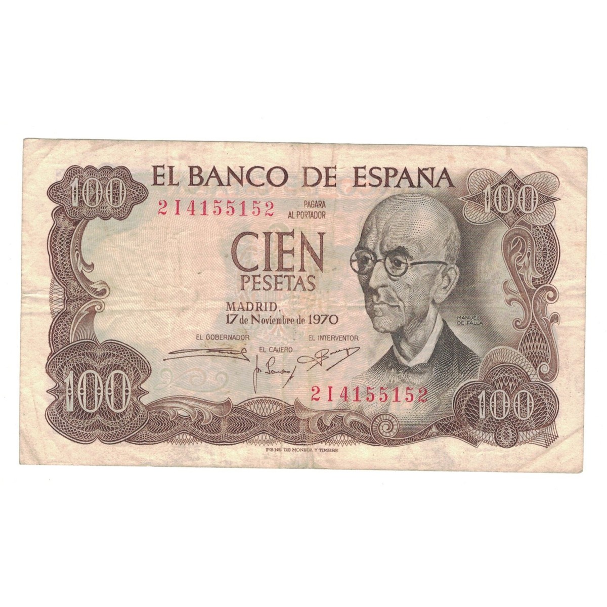 Paper Money Of Spain Spanish Banknotes For Sale | EBay