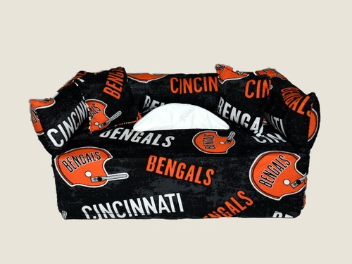 NFL Cincinnati Bengals Sofa Tissue Box Cover-Includes FREE Tissue | eBay