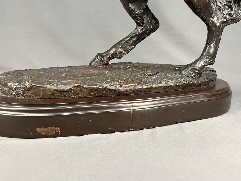 Lorenzo Ghiglieri ALEXANDER THE GREAT 25” Bronze Sculpture c. 2003 ...