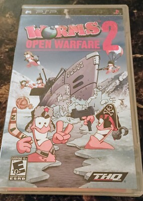 EUC Worms 2 Open Warfare Sony PSP! Complete Video Game🛡️🖥️🔥 ...