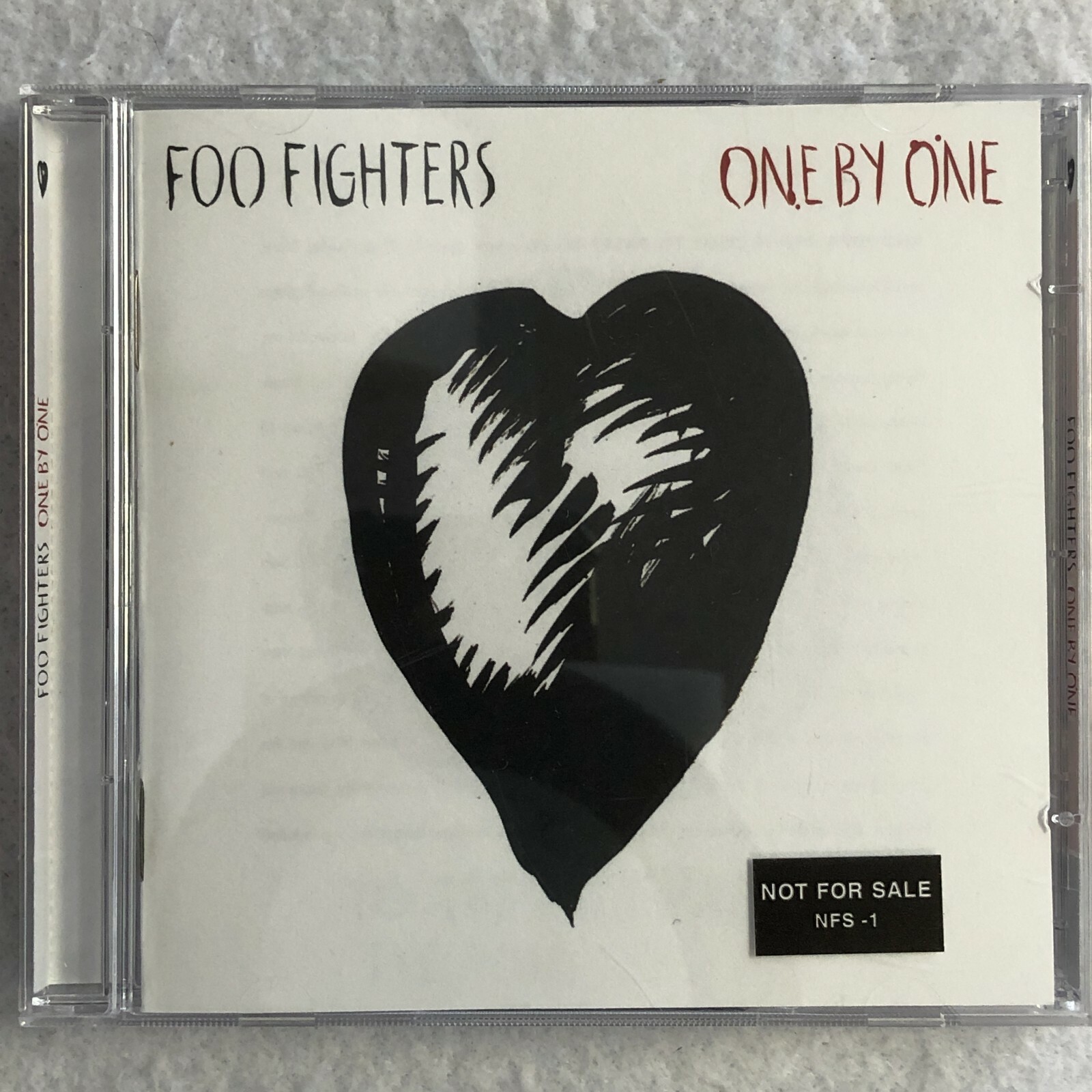 Foo Fighters Promo CD Alternative Rock One by One 2000s 11 Song 2 Disc ...