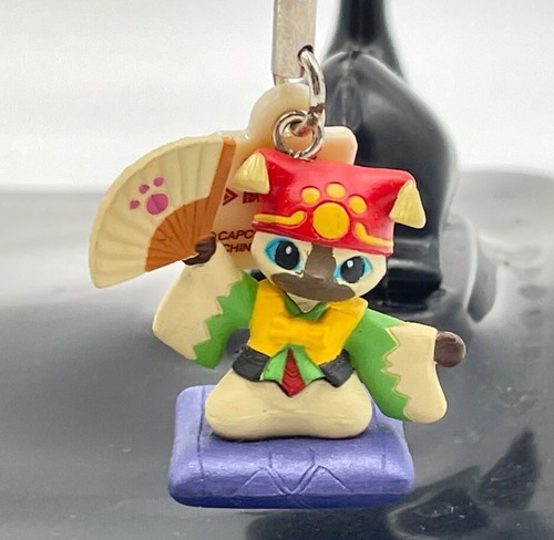 Japan Bandai Capcom Palico Felyne Monster Hunter Mini Figure Keychain ...