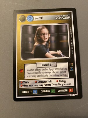 Star Trek CCG - The Borg - Mezoti - 109R+ NA | eBay