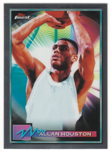 2021-22 TOPPS FINEST BASE #15 ALLAN HOUSTON DETROIT PISTONS | eBay