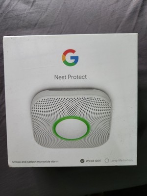 BRAND NEW Google Nest Protect Smoke and Carbon Monoxide Alarm (WIRED ...