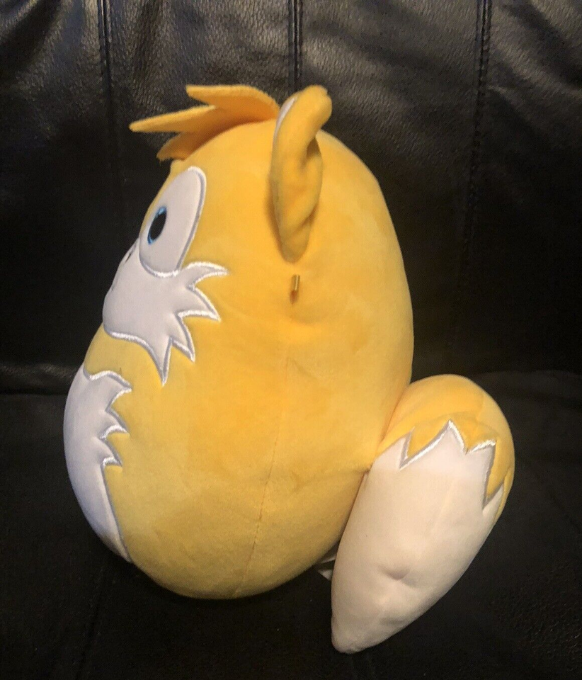 Sonic the Hedgehog Tails Squishmallow 8" Kellytoy Plush Yellow and ...