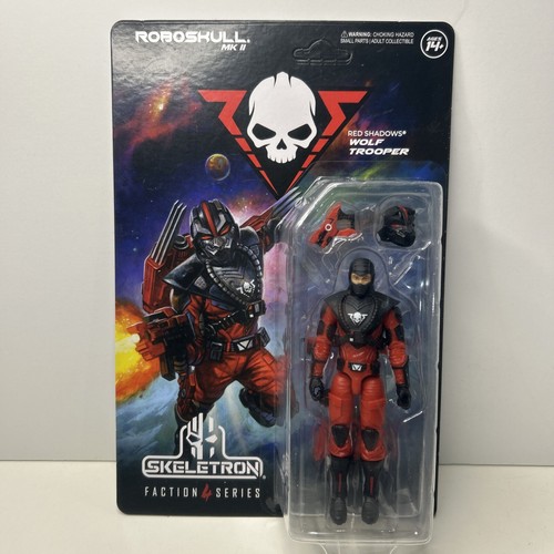 Skeletron Roboskull MKII Red Shadows Wolf Trooper 3.75 Marauder Faction ...
