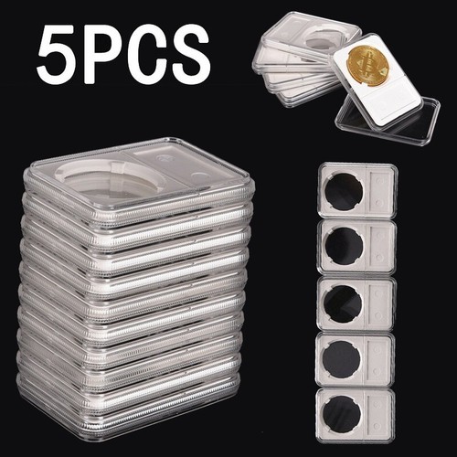 Stylish Plastic Coin Storage Box Protect Your Coins from Dust and ...