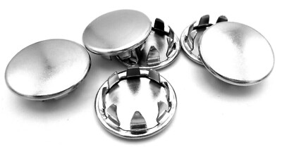Nickel Plated Steel Caps For 5/8" Hole Push In Tube Pipe All Weather ...