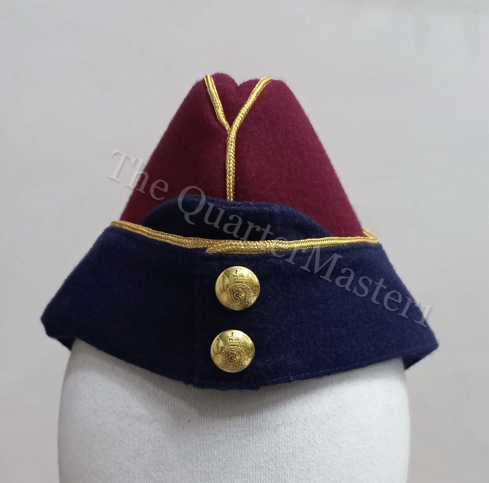 RAMC Officer`s Side Hat /Cap 100% Wool /Melton , (Brand New) | eBay UK
