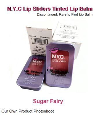 N.Y.C New York Color Lip Sliders Tinted Lip Balm, Sugar Fairy, | eBay