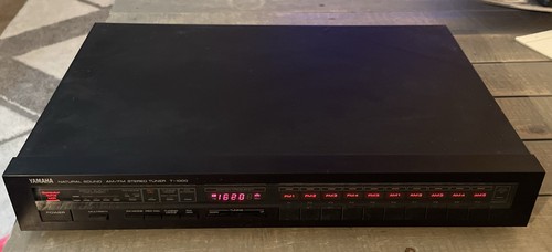 Yamaha T-1000 Natural Sound Stereo Tuner Red LED’s JAPAN | eBay