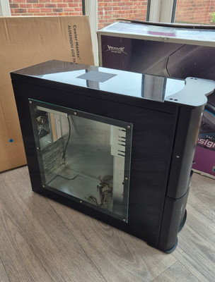 Retro Cooler Master Black WAVEMASTER PC Case - Full Aluminum, ATX ...