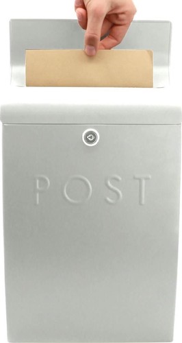 Wall Mounted Post Box | Glossy Finish Postbox | Galvanised Steel ...