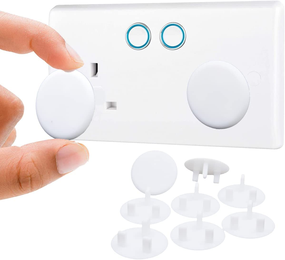 10 Pack Plug Socket Covers UK, Child Baby Plug Socket Covers for ...