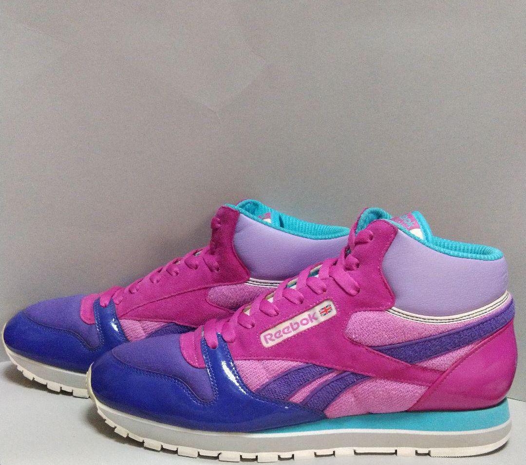 Men 10.5US Reebok Sample Classic High Cut Sneakers 28… - Gem