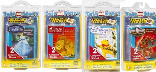 TeleStory Disney's Cinderella Lion-King Winnie-The-Pooh Power-Rangers ...