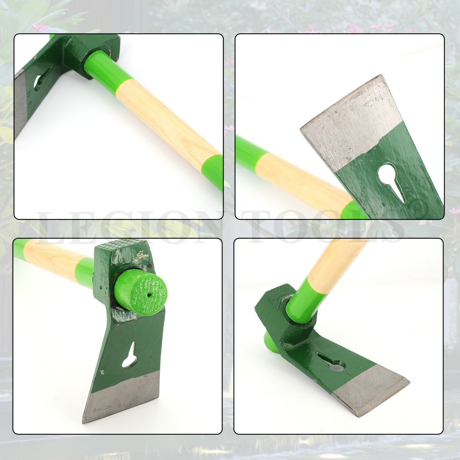 33CM Flat Adze Hammer Hoe Wood Working Carving Axe Tool Woodworking ...