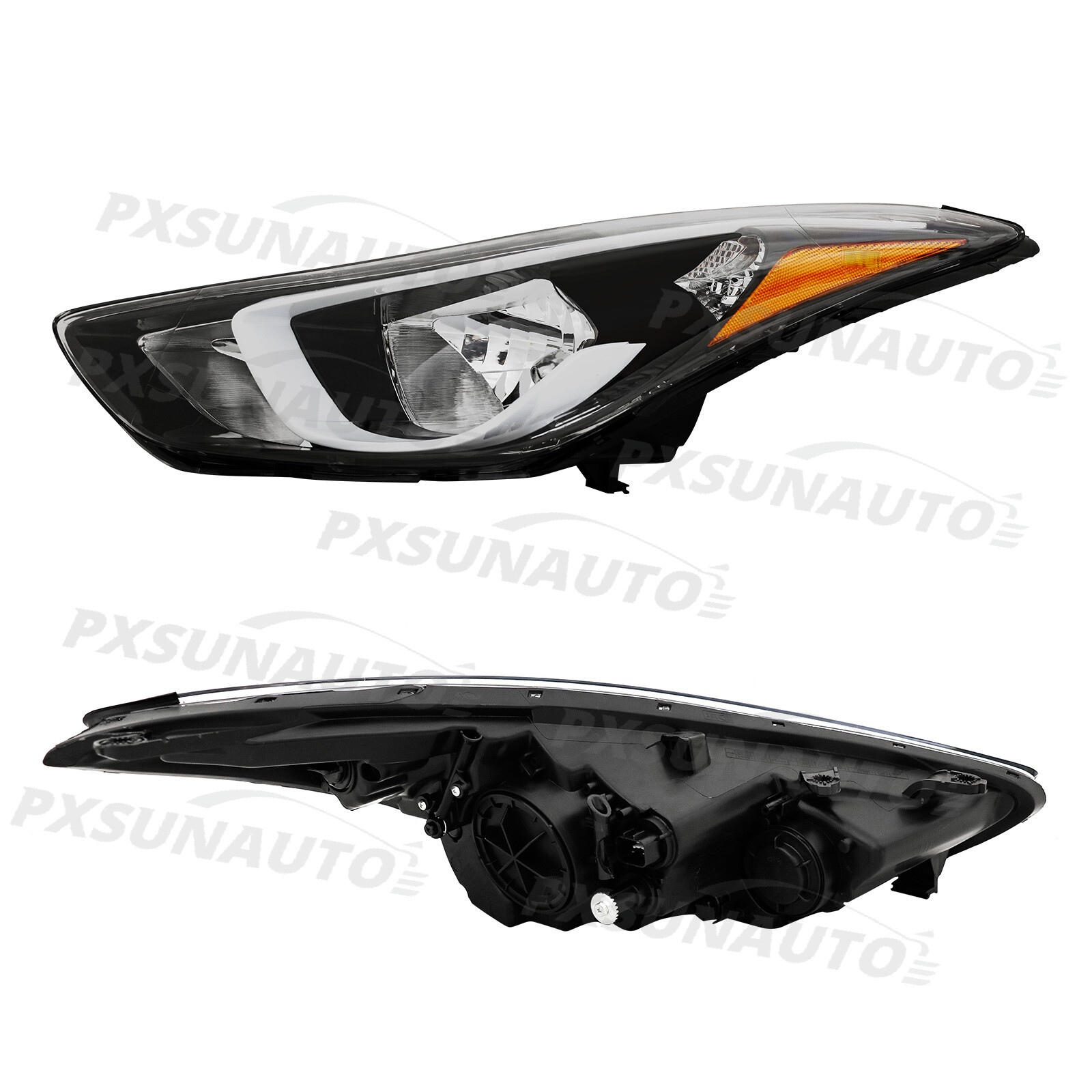 For 2014 2015 2016 Hyundai Elantra Headlight Assembly Factory Left ...