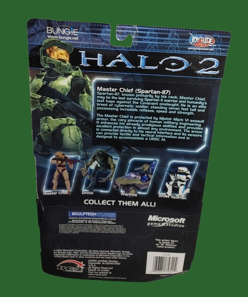 Rare Halo 2 Joyride Master Chief with Tactical Shotgun Series 2 | eBay
