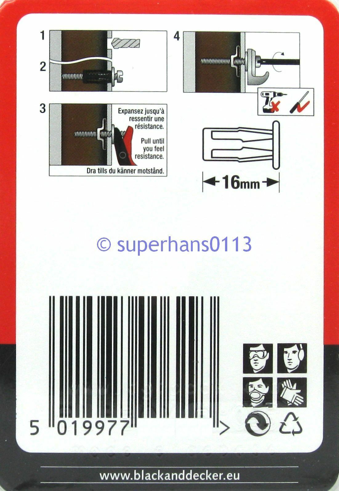 10 Caravan M4 X 16mm Metal Cladding Cavity Wall Fixings Motorhome ...