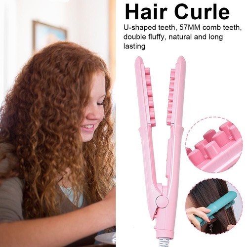 Iron Mini Hair Styling Tools Hair Rollers Salon Styler Corn Wave Hair ...
