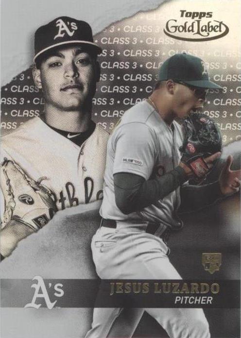 2020 Topps Gold Label - Jesus Luzardo #68 Class 3 (RC) for sale online ...