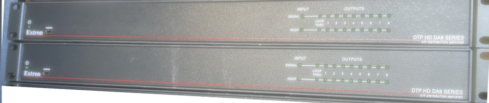 Extron DTP HD DA8 4K 330 Eight Output DTP Distribution Amplifier | eBay