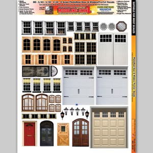 Real Doors and Windows Model Train Layouts O Scale - HO Scale Scenery ...