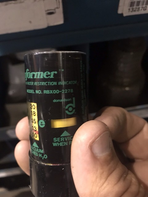 Donaldson Mack Air Filter Restriction Gauge 50md311m X002278 for sale ...