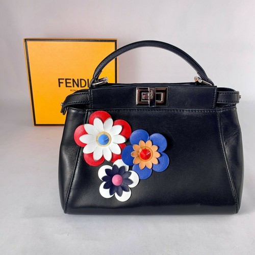 Fendi Flower Peekaboo Bag Entropy Authenticated | eBay