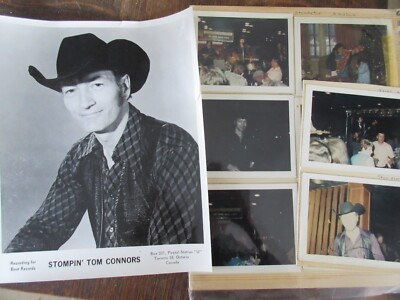 Old Vintage Autographed Photo Stompin' Tom Connors w/5 Original ...