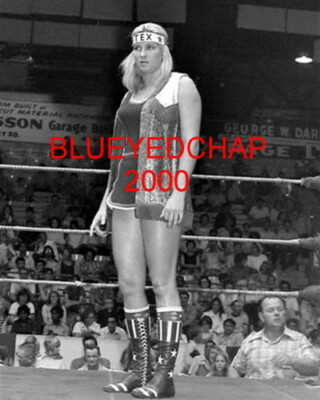 SUSAN GREEN GIRL WRESTLER 8 X 10 WRESTLING PHOTO NWA WWF | eBay